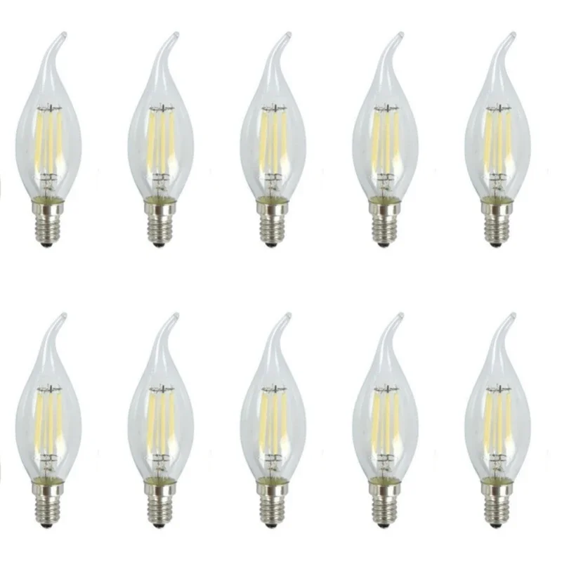 10pcs-Vintage-C35-C35L-Led-String-Light-Replacement-Bulb-4W-8W-12W ...