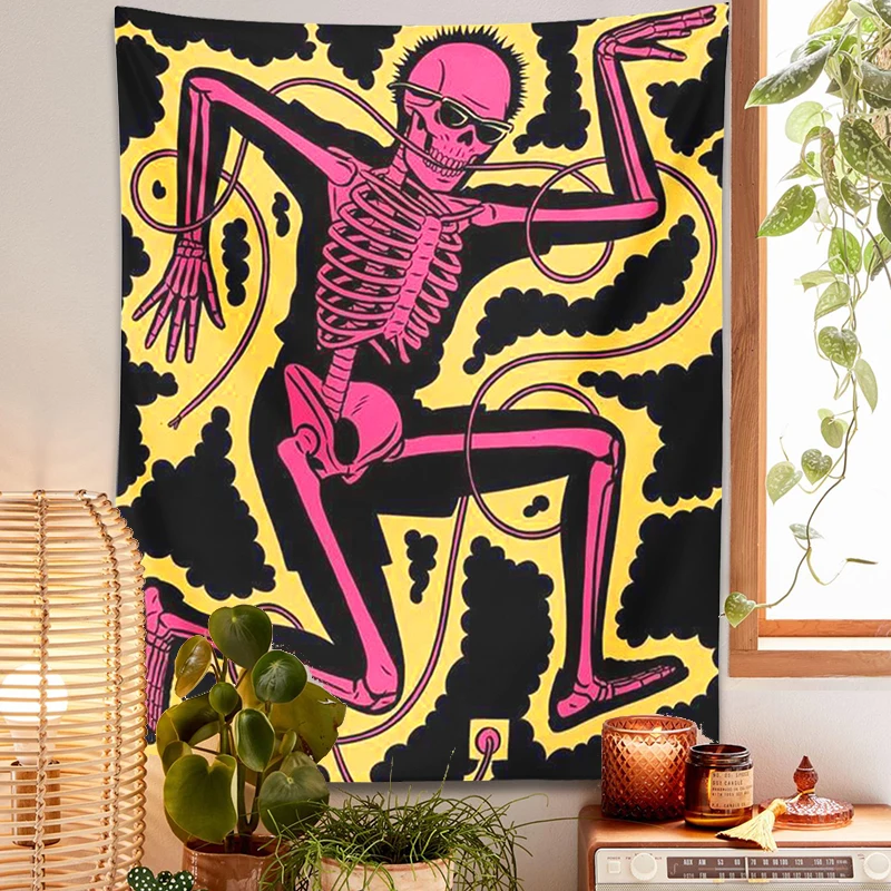 Psychedelic Wall Cloth | Wall Hanging Tapestry | Wall Carpets Rainbow ...