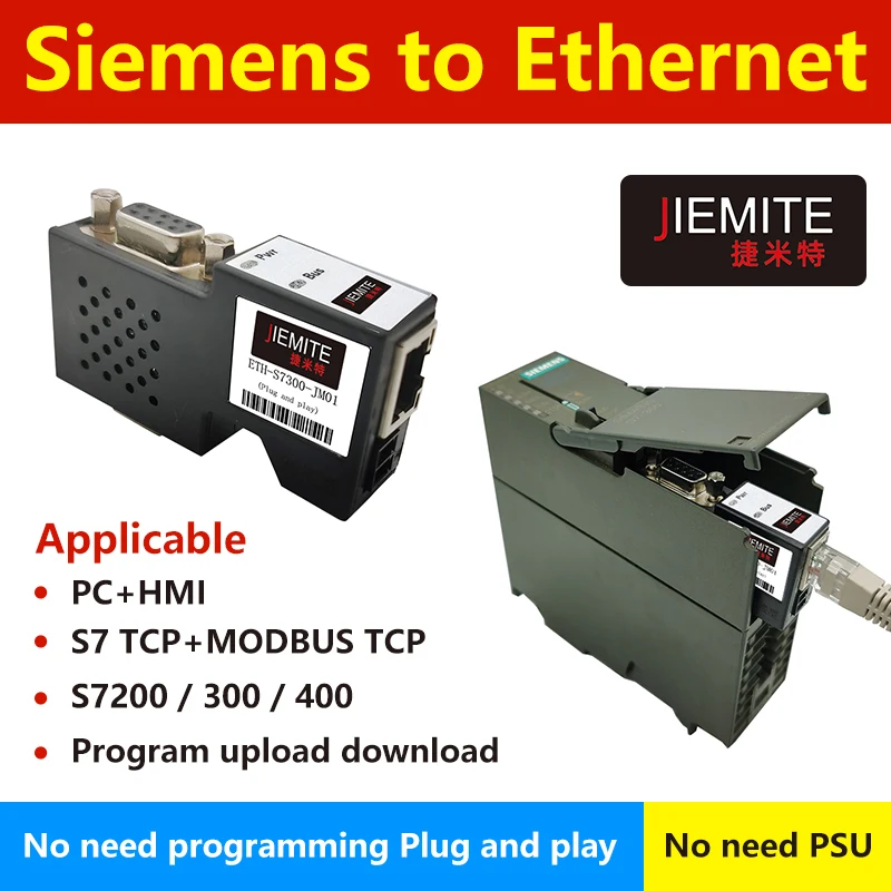 Mpi Ppi Dp To Ethernet Module Protocol Conversion Modbus Tcp Is Applicable To Siemens S7 200