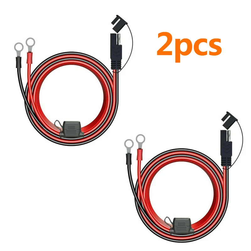 2Pcs-Quick-Release-SAE-Cable-With-Fuse-Terminal-O-Connector-Battery ...