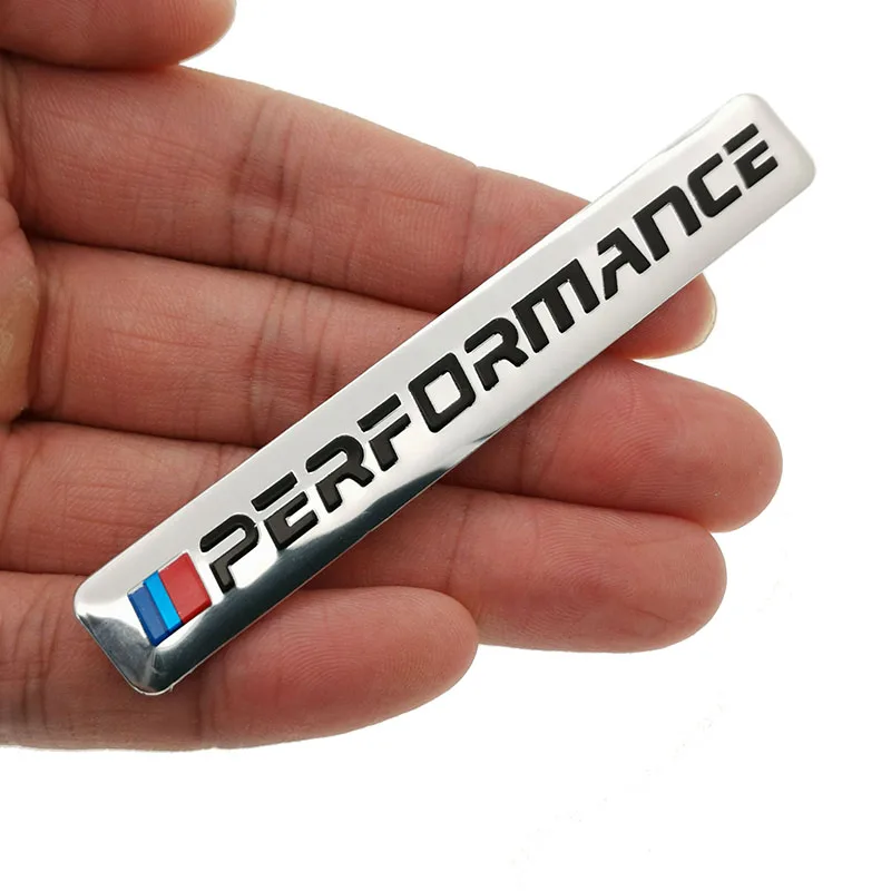 1pcs Car Decal Logo Badge Auto Accessories Sticker M Power Performance ...