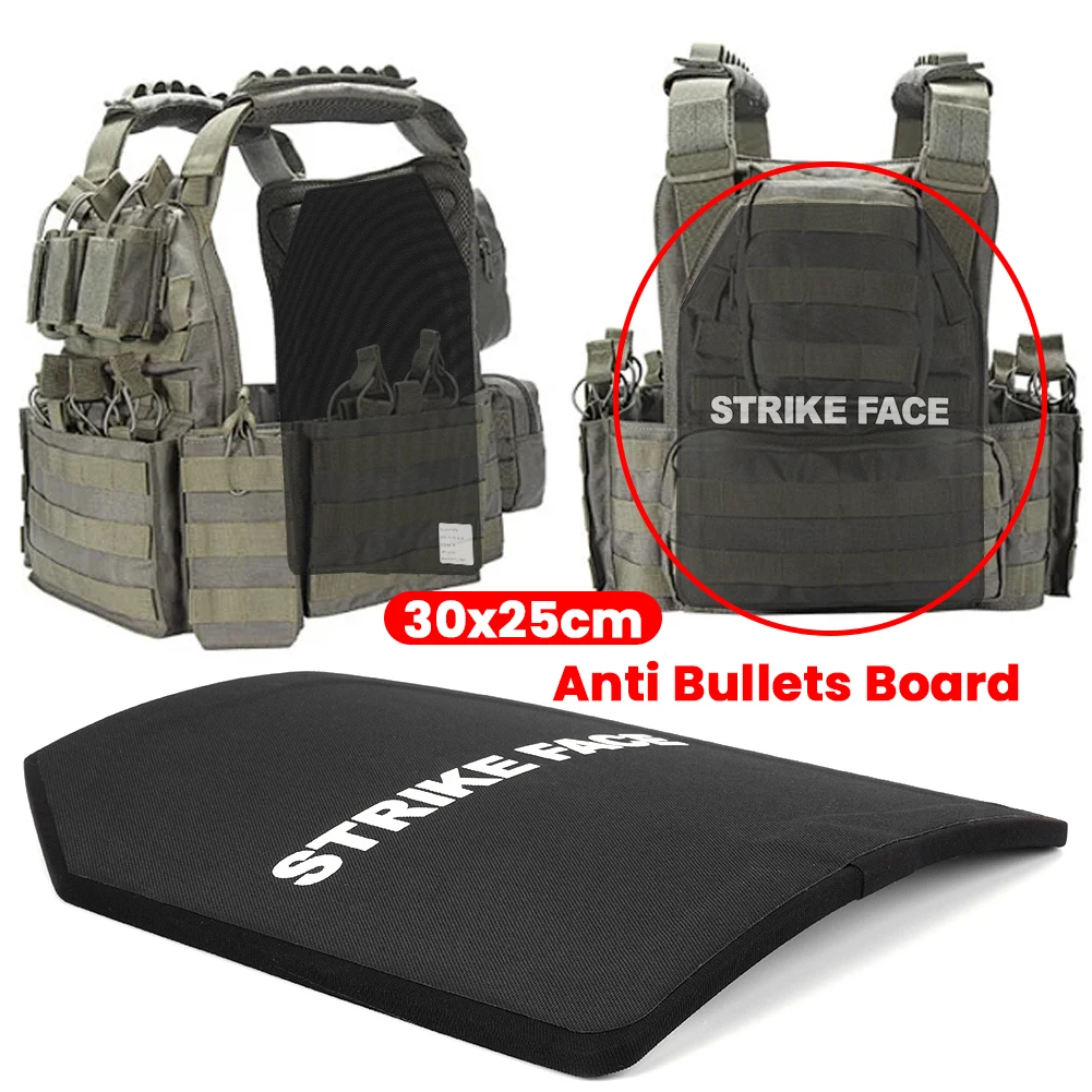 30x25cm Bullets-Proof Plate PE IIIA Anti Bullets Board Stab-Proof ...