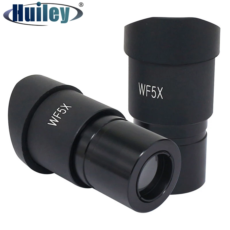 2PCS-WF5X-Wide-Angle-Microscope-Eyepiece-Optical-Lens-Mounting-Size-30 ...