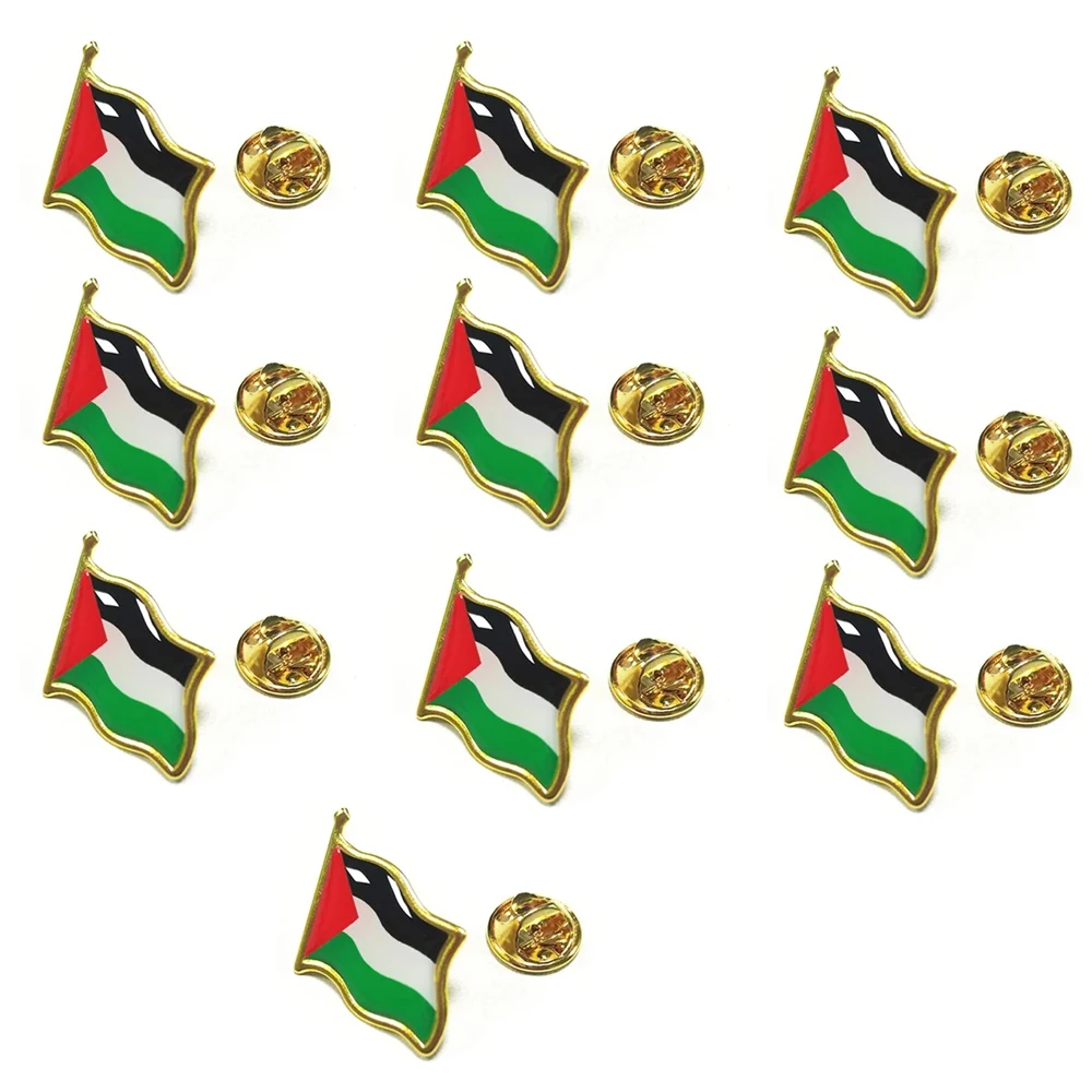 YILUOCD-20pcs-Palestine-Pin-Palestine-National-Flag-Brooch-Country ...