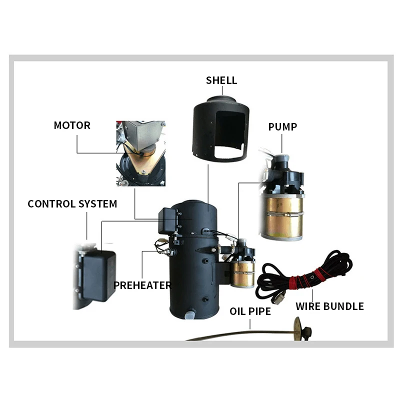 Car heater air diesel heater engine preheater diesel truck preheating ...