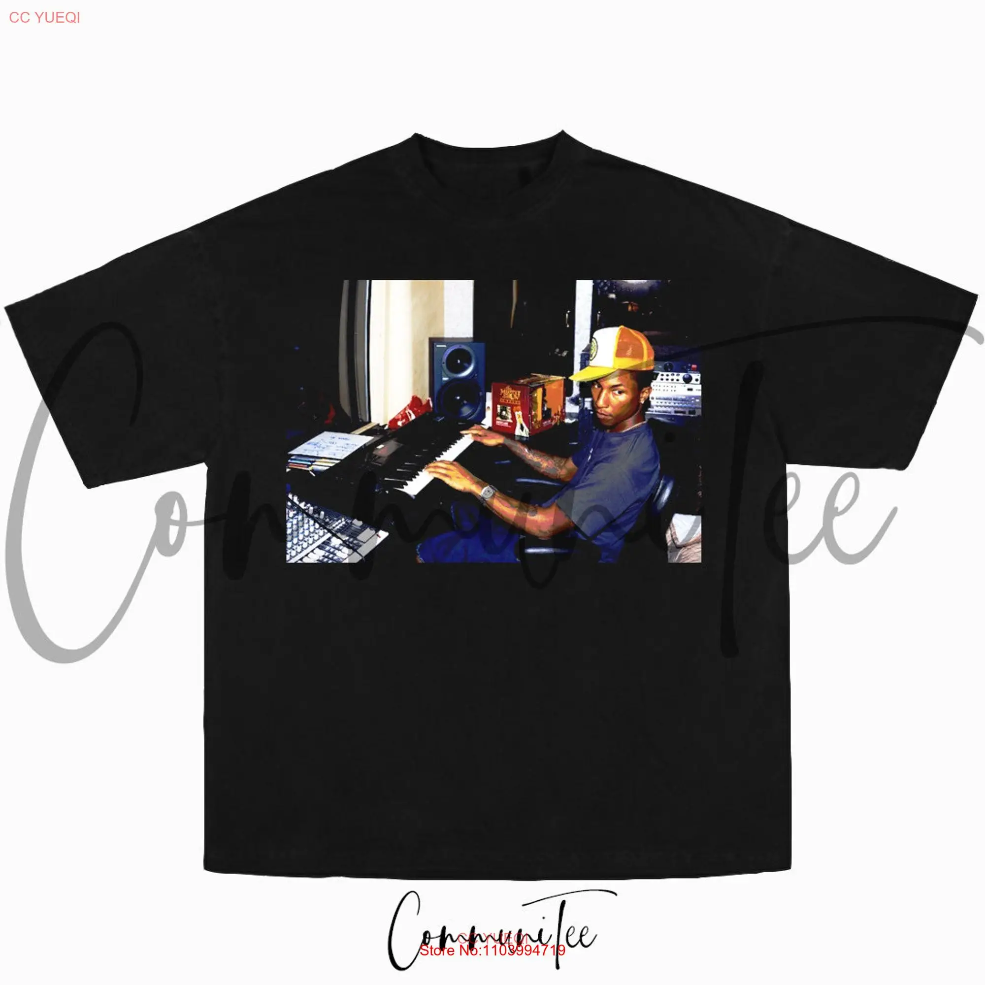 Pharrell-Neptunes-Nerd-90s-Early-00s-Rap-T-Shirt-Big-Face-Head-Vintage ...