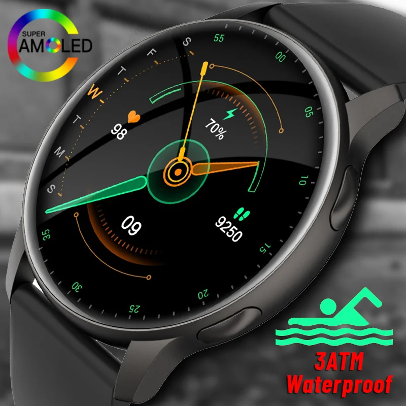 2023 New Smart Watch Men Always-on Display Sport Watches Women Heart ...
