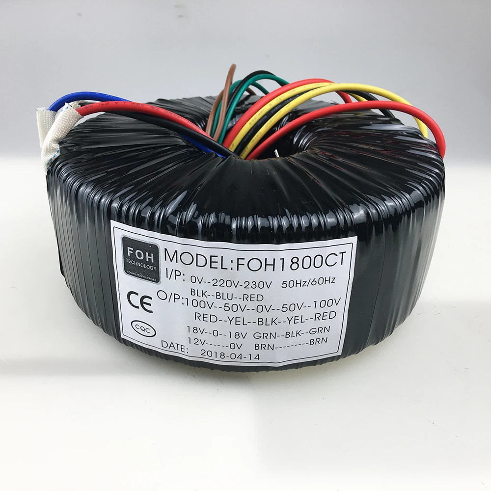 1800W-toroidal-transformer-230V-to-dual-100V-dual-18V-single-12V-HIFI ...