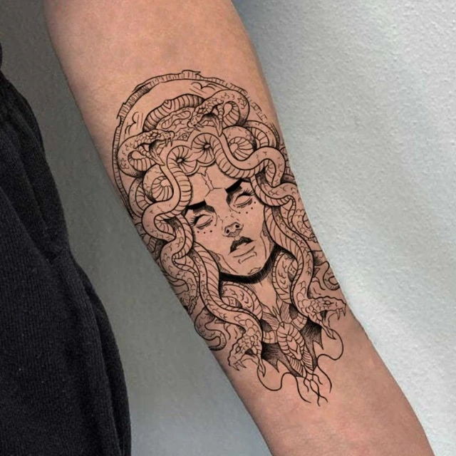 Medusa Full Body Tattoo