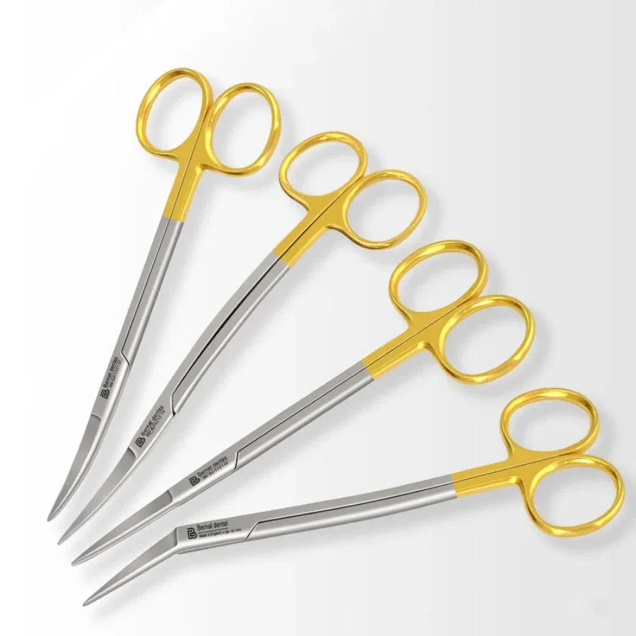 Dental Stainless Steel Straight and Curved Medical Dental Surgical ...