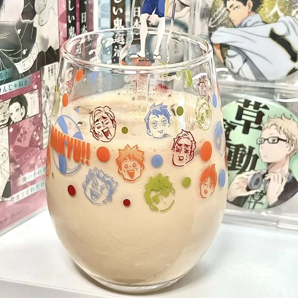 600Ml-Anime-Peripherals-Haikyuu-Water-Cup-Cartoon-Hand-Drawn-Graffiti ...