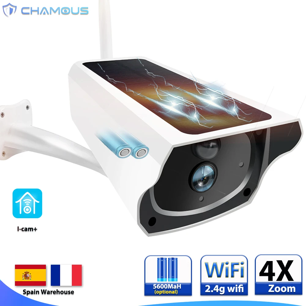 WiFi-Surveillance-Camera-With-Solar-Panel-1080P-HD-Wireless-Outdoor-IP ...