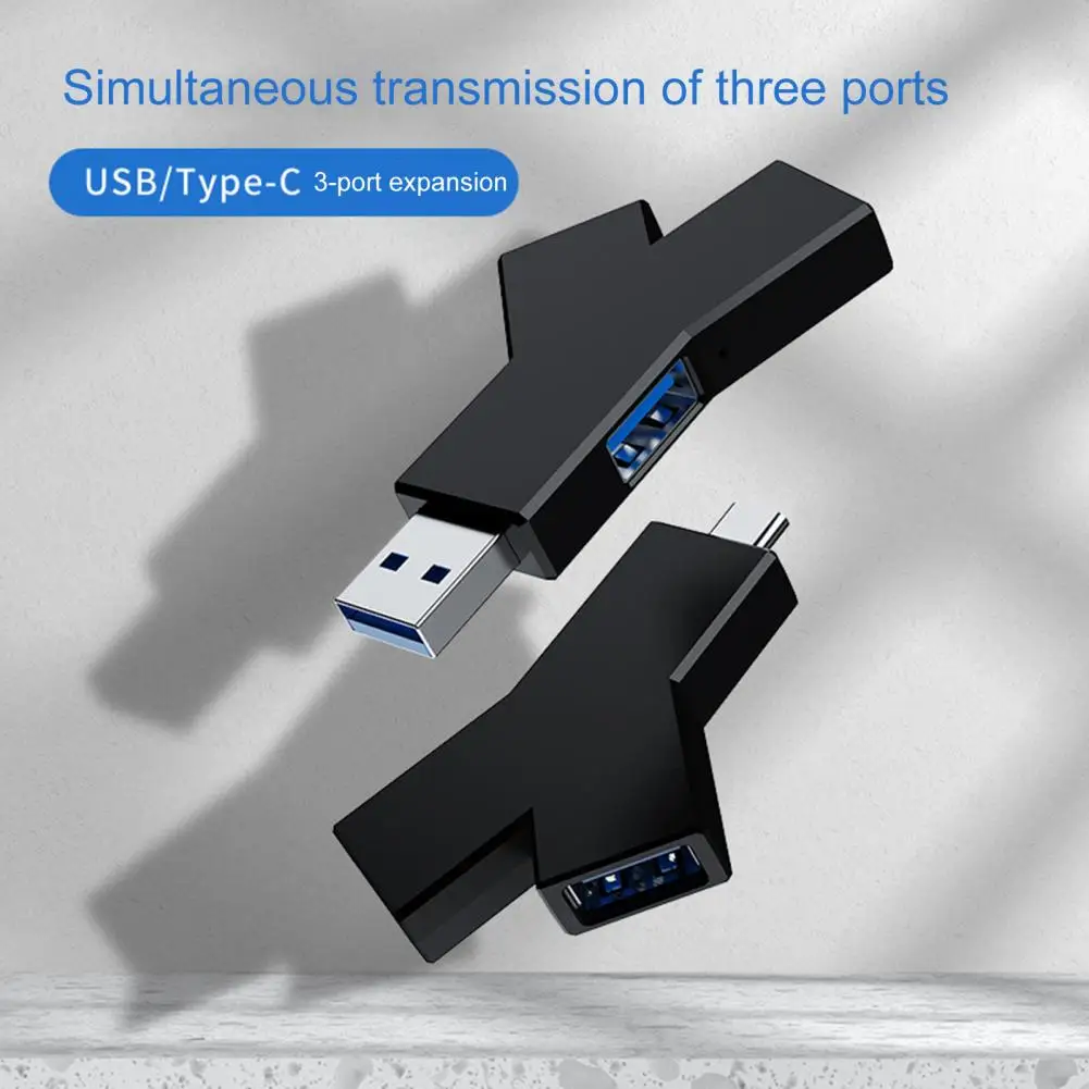 Three Ports Portable Wireless 3 in 1 USB 3.0 HUB Adapter Easy ...