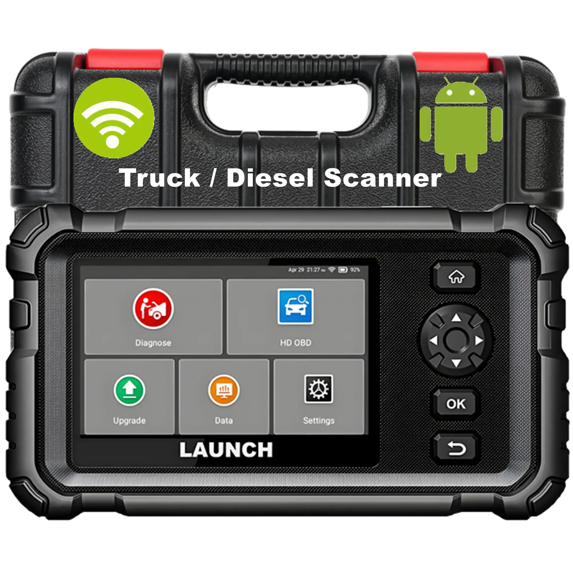LAUNCH-Heavy-duty-Truck-Scanner-CRP129-HD-Diesel-equipment-machinery ...