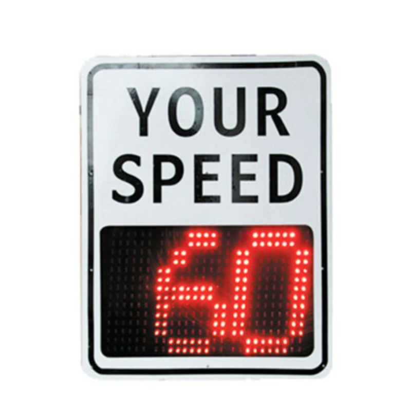 High-visibility-radar-traffic-solar-powered-speed-signs-LED-speed-limit ...