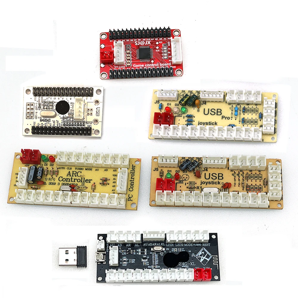 Arcade-Fighting-Game-Console-Controlador-Joystick-codificador-Android ...