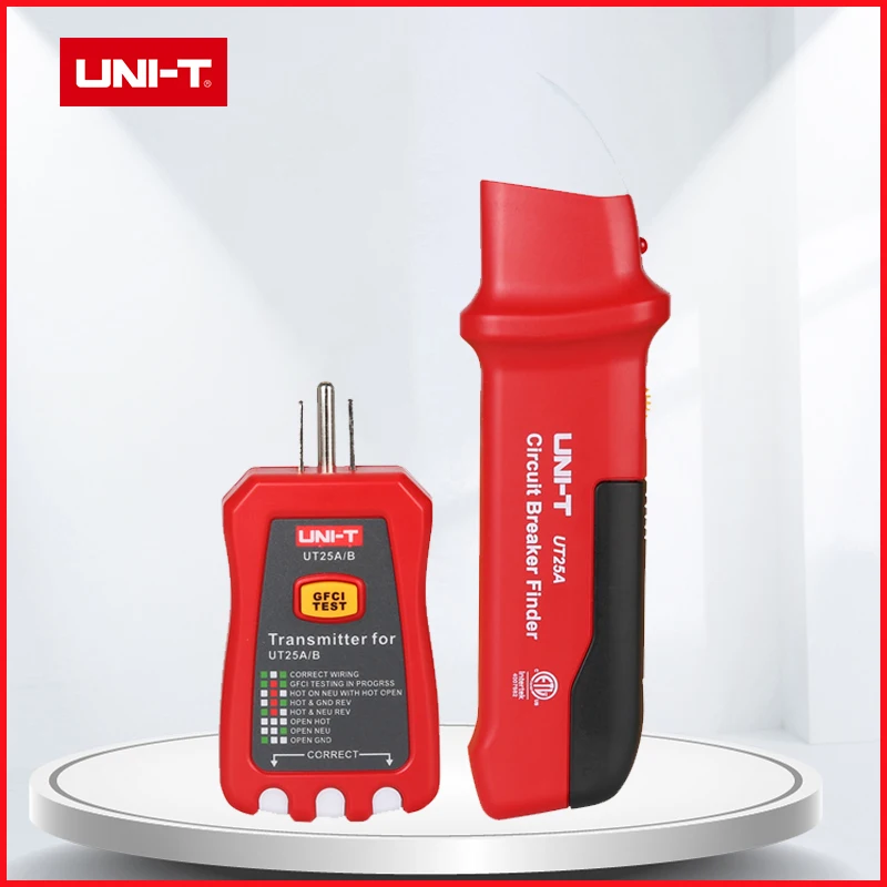 UNI-T-UT25A-Circuit-Breaker-Finder-Automatic-Socket-Tester-Electrician ...