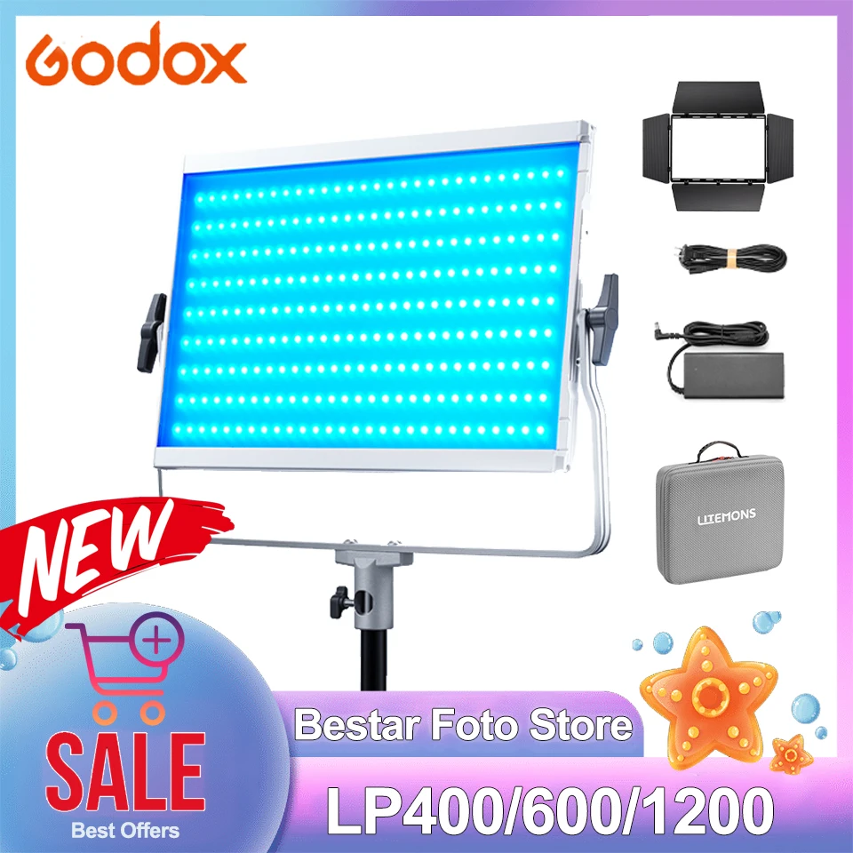 Godox-LITEMONS-LP400R-Bi-LP600R-Bi-LP1200R-Bi-LED-Light-Panel-2-Version ...