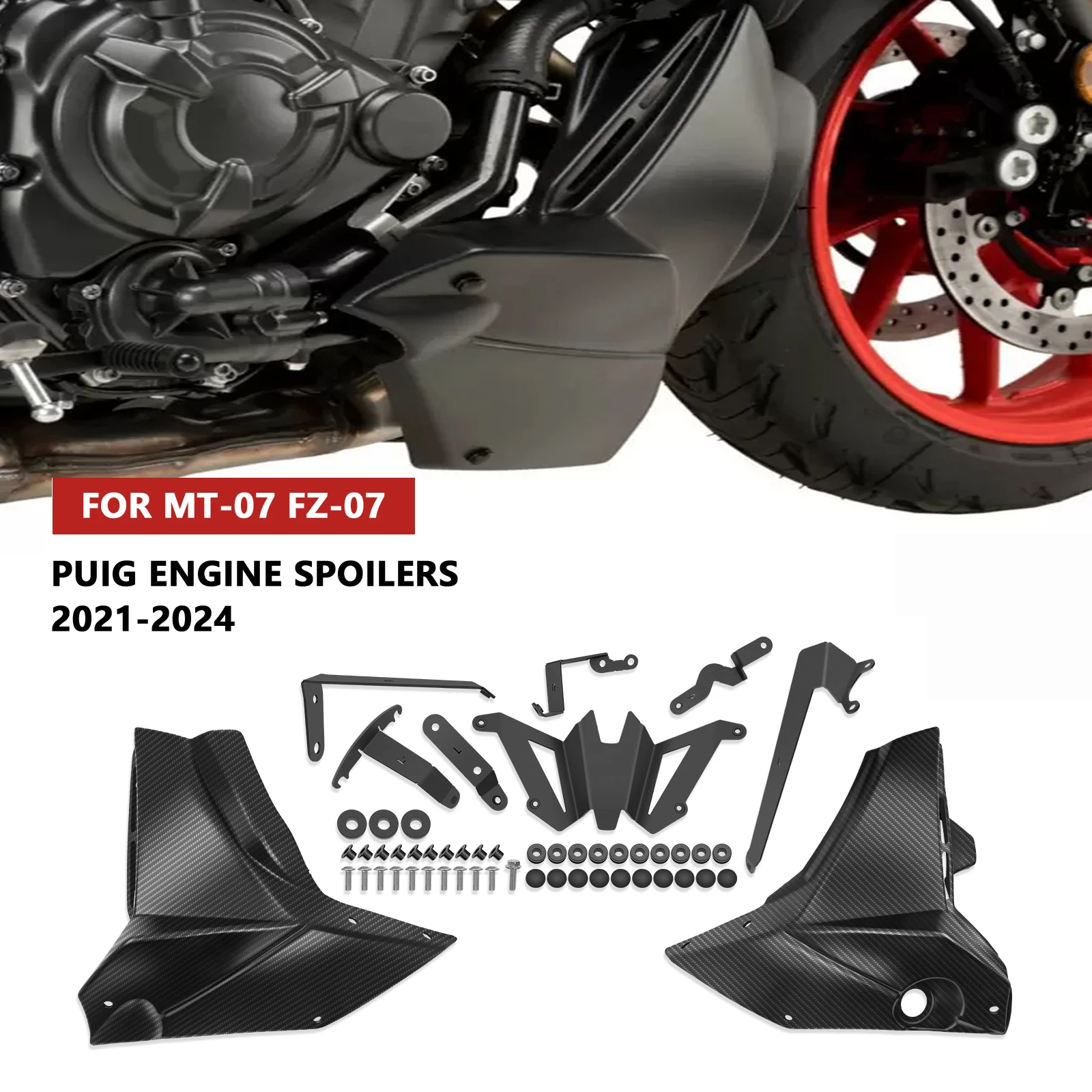 FOR MT07 MT-07 FZ-07 2021-2022 2023 2024 Chassis Engine Shipment ...
