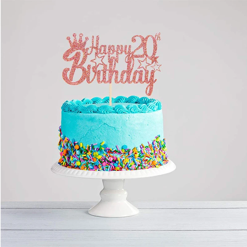 20th Birthday Cake For Girls