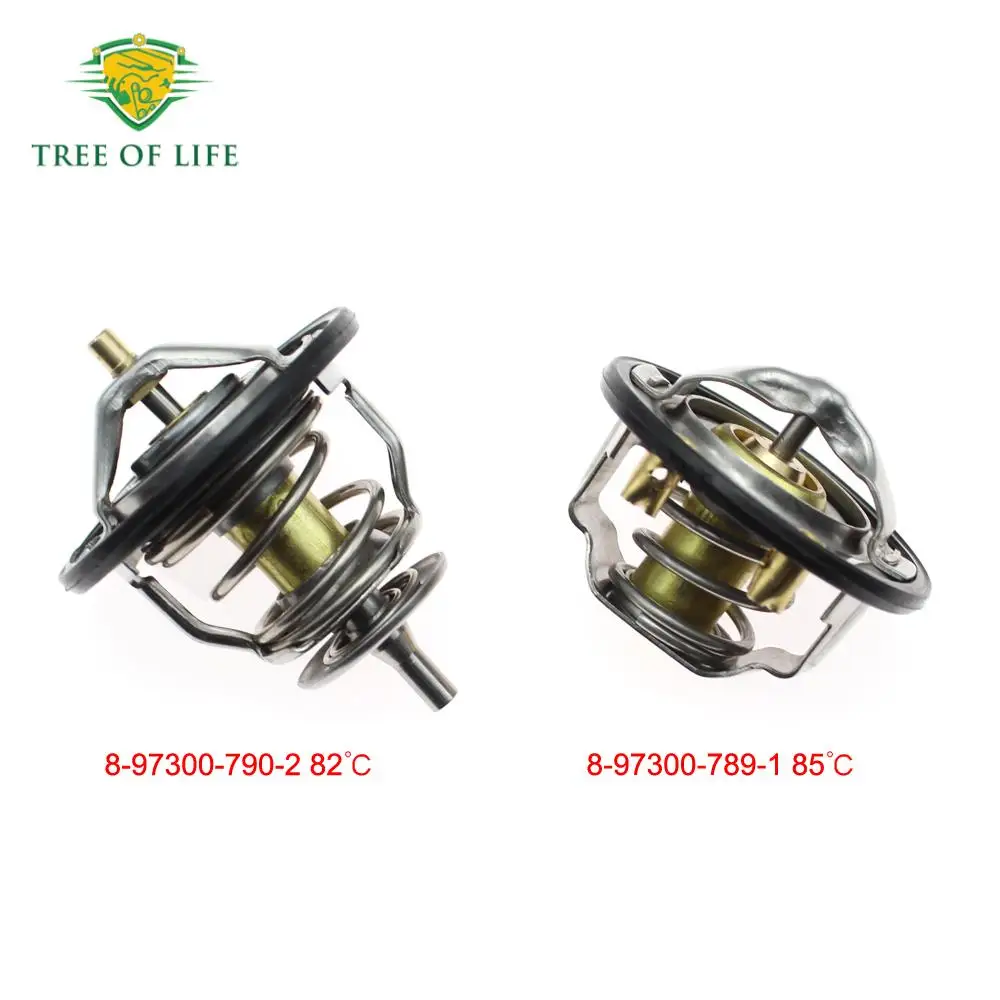 1-Set-Engine-Coolant-Thermostat-For-ISUZU-NPR-NKR-NRR-NQR-4HF1-4HG1 ...