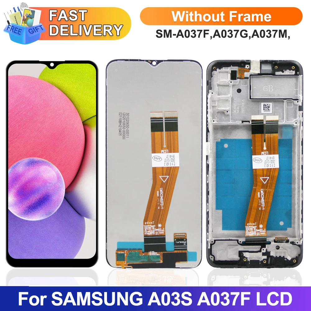 A03S-Display-Screen-for-Samsung-Galaxy-A03s-A037-A037F-A037F-DS-Lcd ...