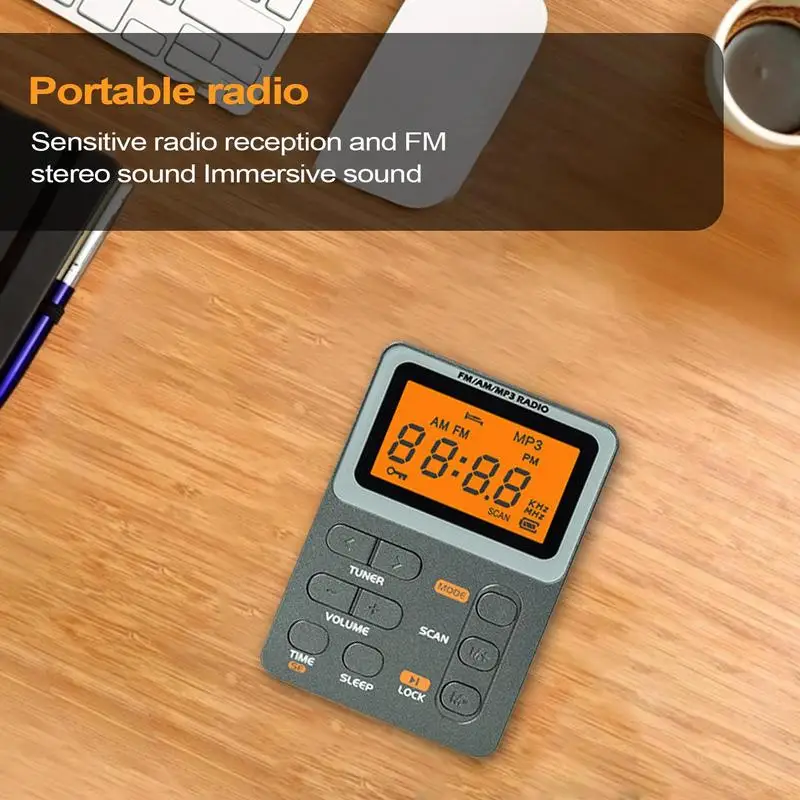 Mp3 Music Player Portable Mp3 Player Backlight Sleep Timer Walkman ...