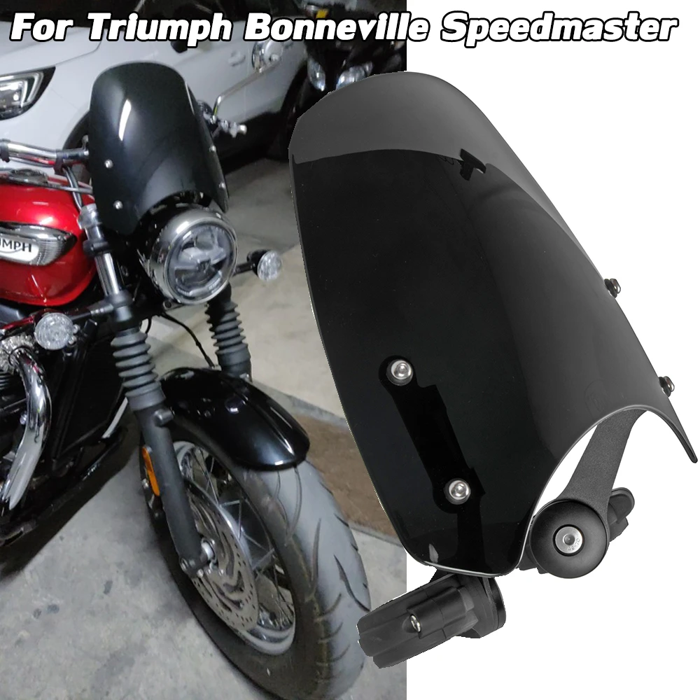 For Triumph Bonneville Speedmaster 1200 Windscreen Windshield Screen ...