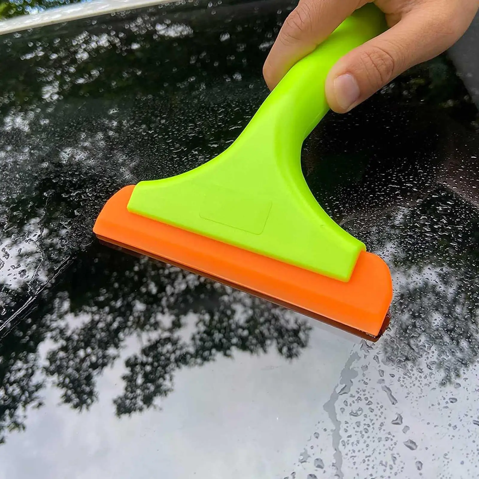 Super-Flexible-Silicone-Squeegee-Auto-Water-Water-Wiper-Shower-Squeegee ...