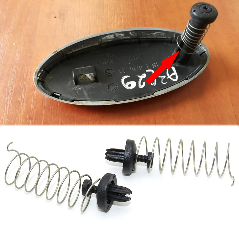 Emblem Mounting Kit Front Center Grille Oval Badge Repair Spring Clips ...