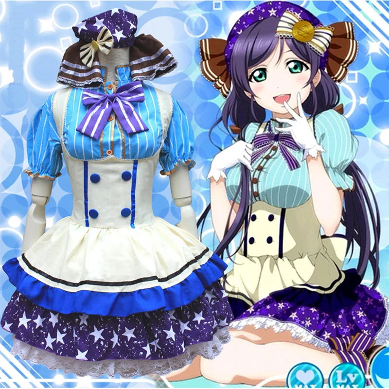 Lovelive-All-Staff-Cosplay-Costume-Love-Live-Candy-Sweet-Dress-Outfit ...