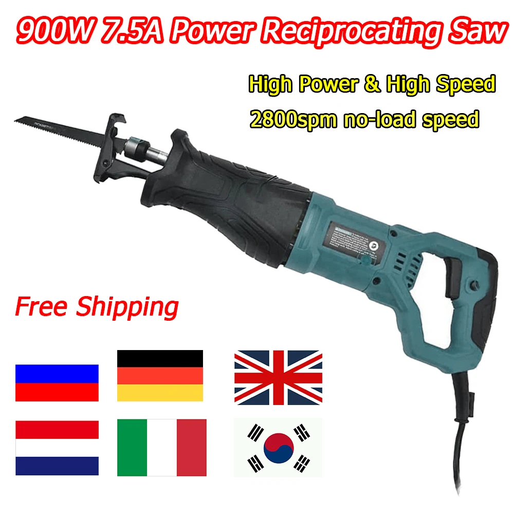 900W-7-5-EINE-Hin-Saw-Power-Tools-2800SPM-Keine-last-Geschwindigkeit-S ...
