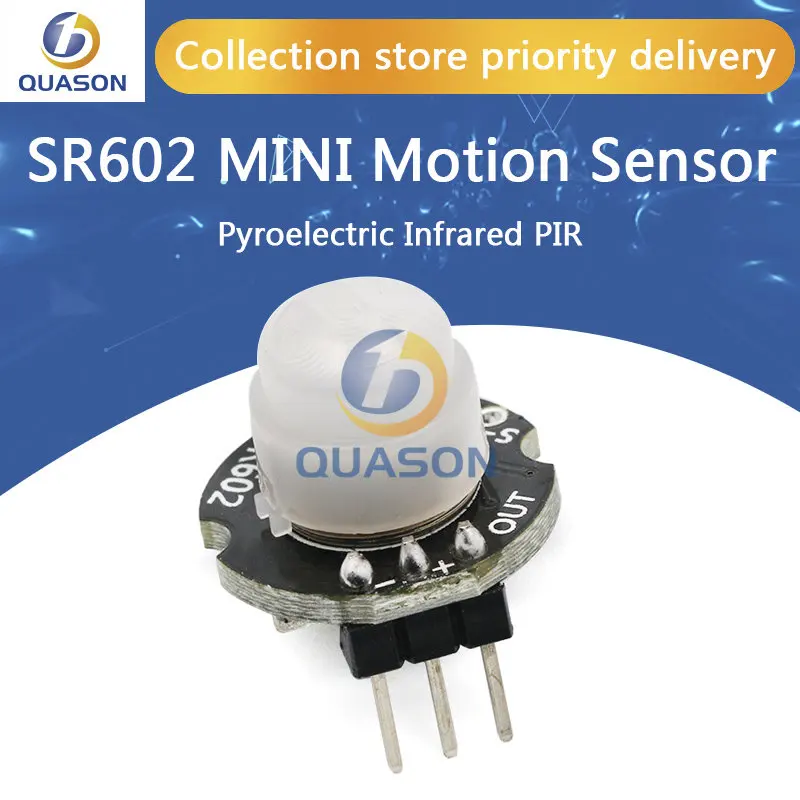 Mini sensor de movimento sr602 módulo detector piroelétrico ...