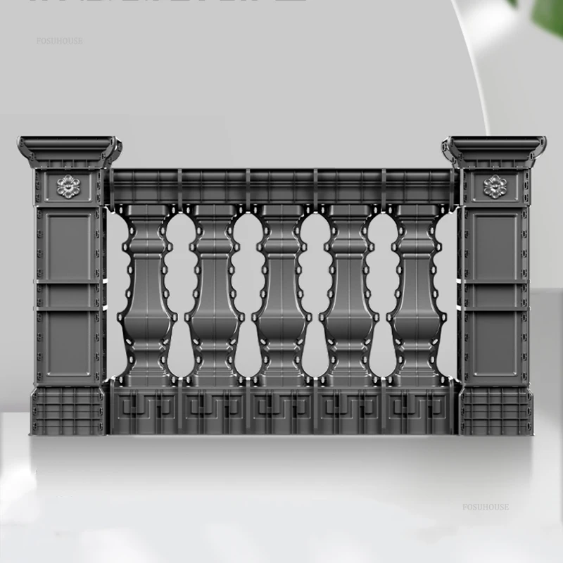 Cast-in-place-Square-Roman-Column-Mold-Home-Balcony-Railing-Mold ...