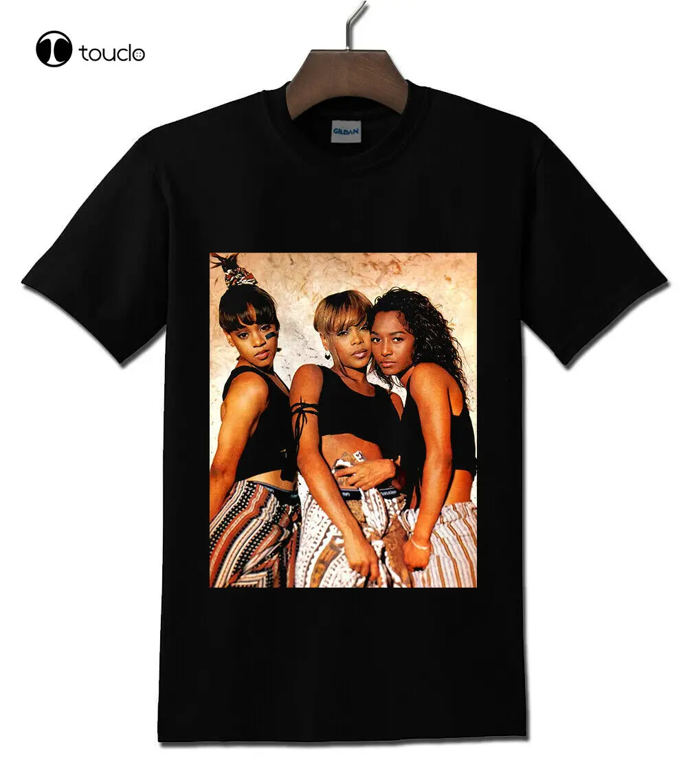 Tlc-Girl-Group-Vintage-Black-T-Shirt-Tee-Shirt-Custom-Aldult-Teen ...