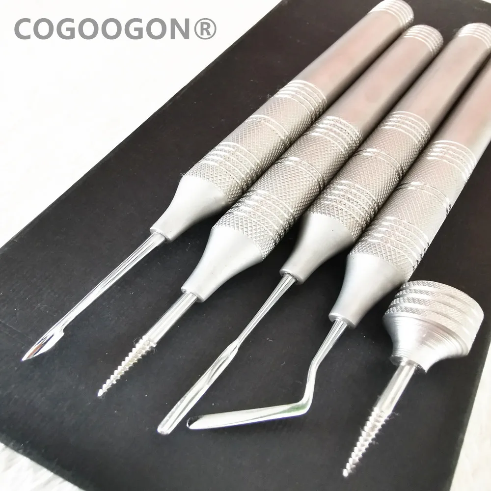 5Pcs-Dental-Flex-Periotome-Power-Teeth-Extraction-Set-Tooth-Extractor ...