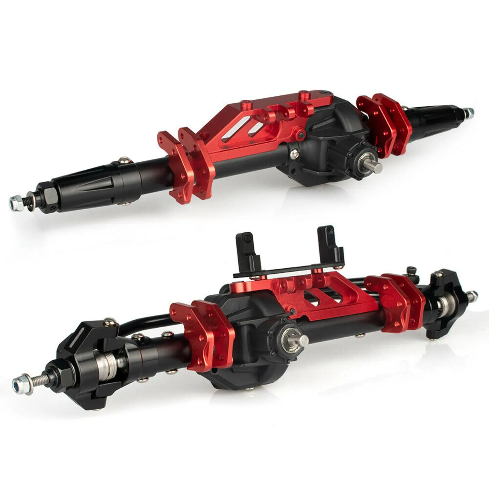 CNC-Front-Rear-Axle-Set-for-RC-Crawler-Car-Axial-Wraith-Metal-Upgrades ...