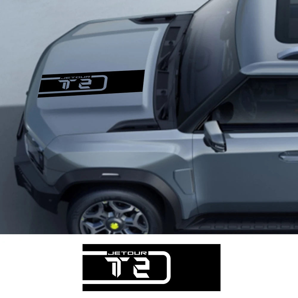 Car-Hood-Bonnet-Vinyl-Film-Strips-Stickers-Decal-Decoration-For-JETOUR ...