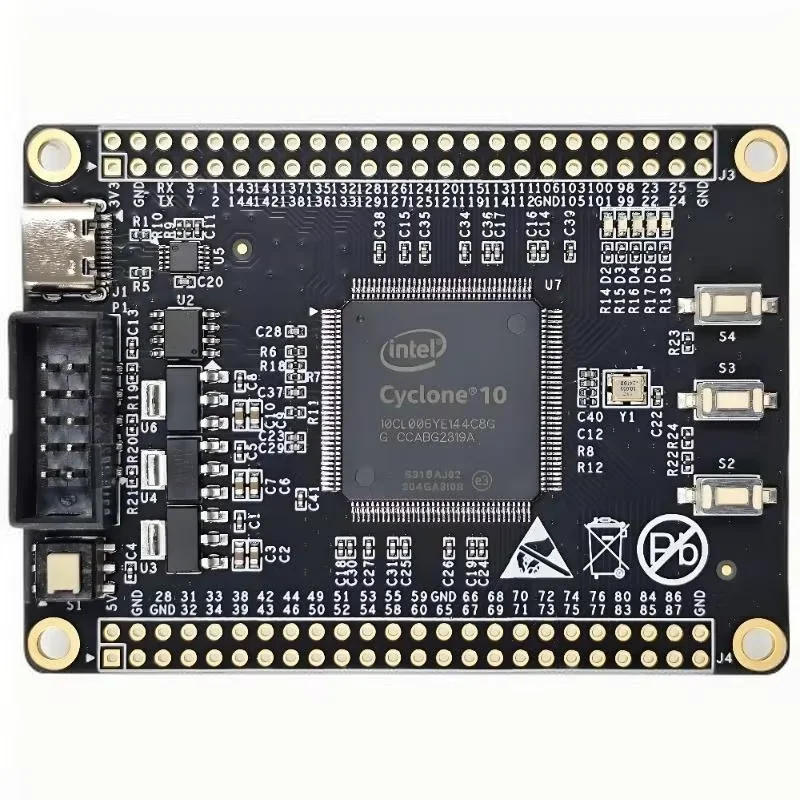 FPGA Intel Cyclone 10 10CL006YE144C8G FPGA System Board Core Board ...