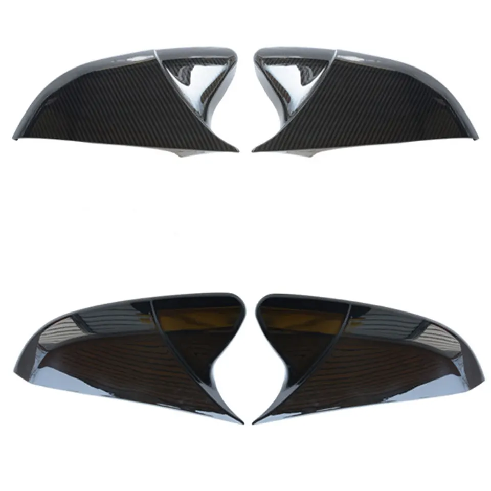RAY-HALL For Civic Carbon Fiber OX Horn Rearview Mirror