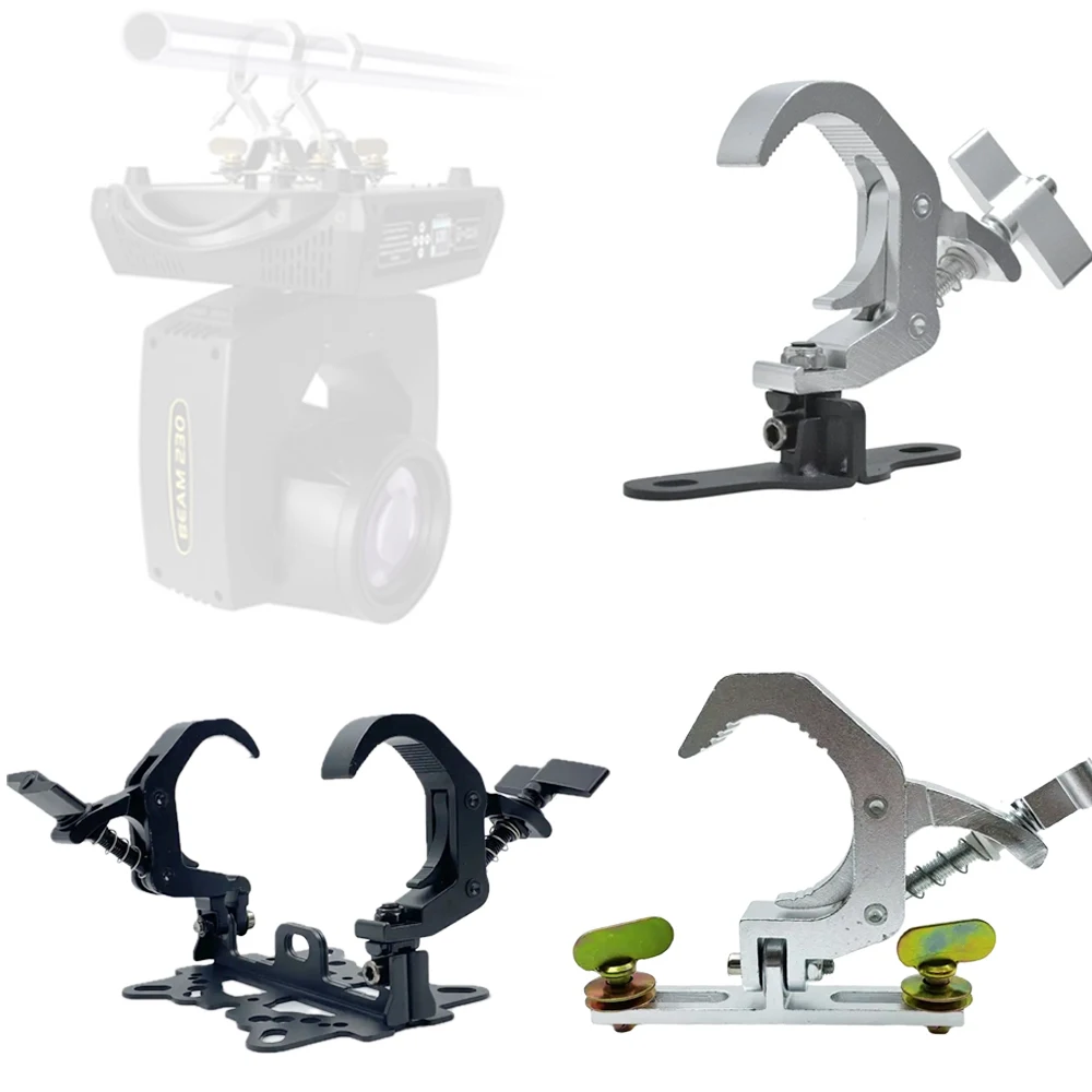 Mobile-Stage-Light-Clamp-Fast-Lock-Hooks-LED-Moving-Head-Aluminum-Truss ...