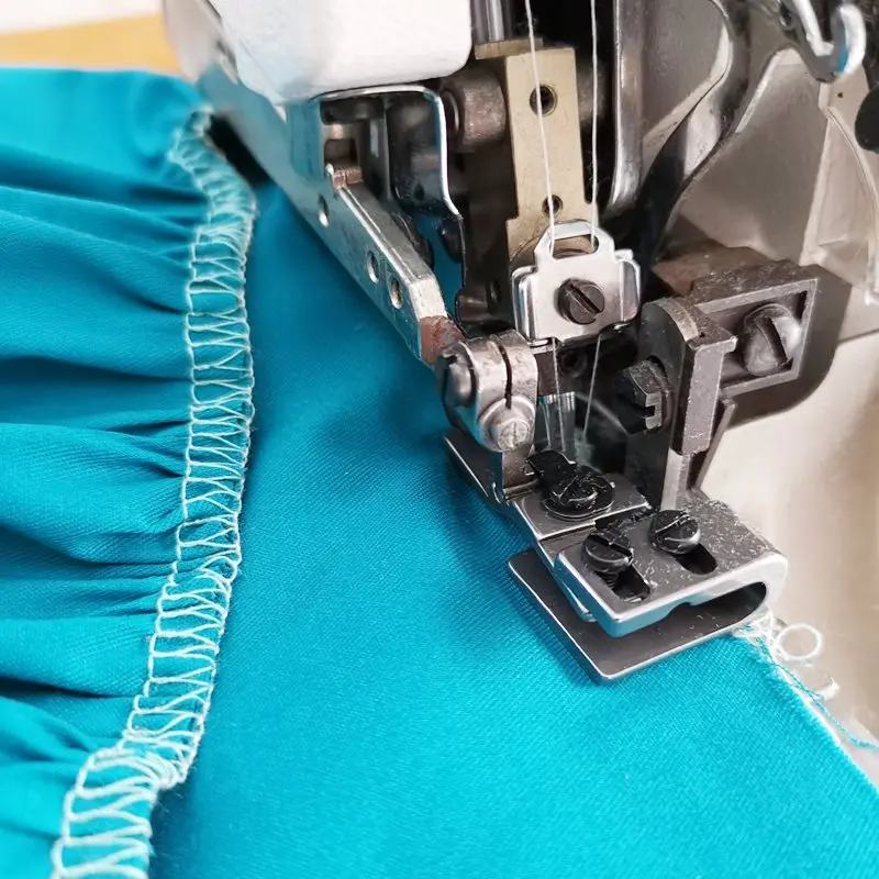 3200 Jack C4 Overlock Machine Wrinkle Presser Foot Four-Wire Sewing ...