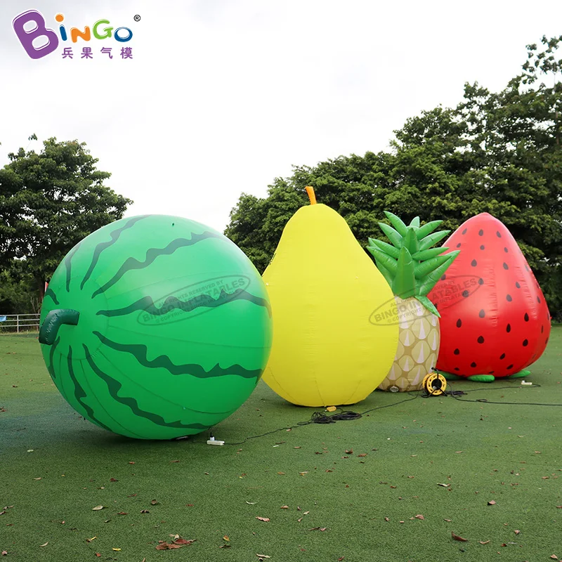 Free Shipping 3 Meters High Inflatable Fruit Series Strawberry ...