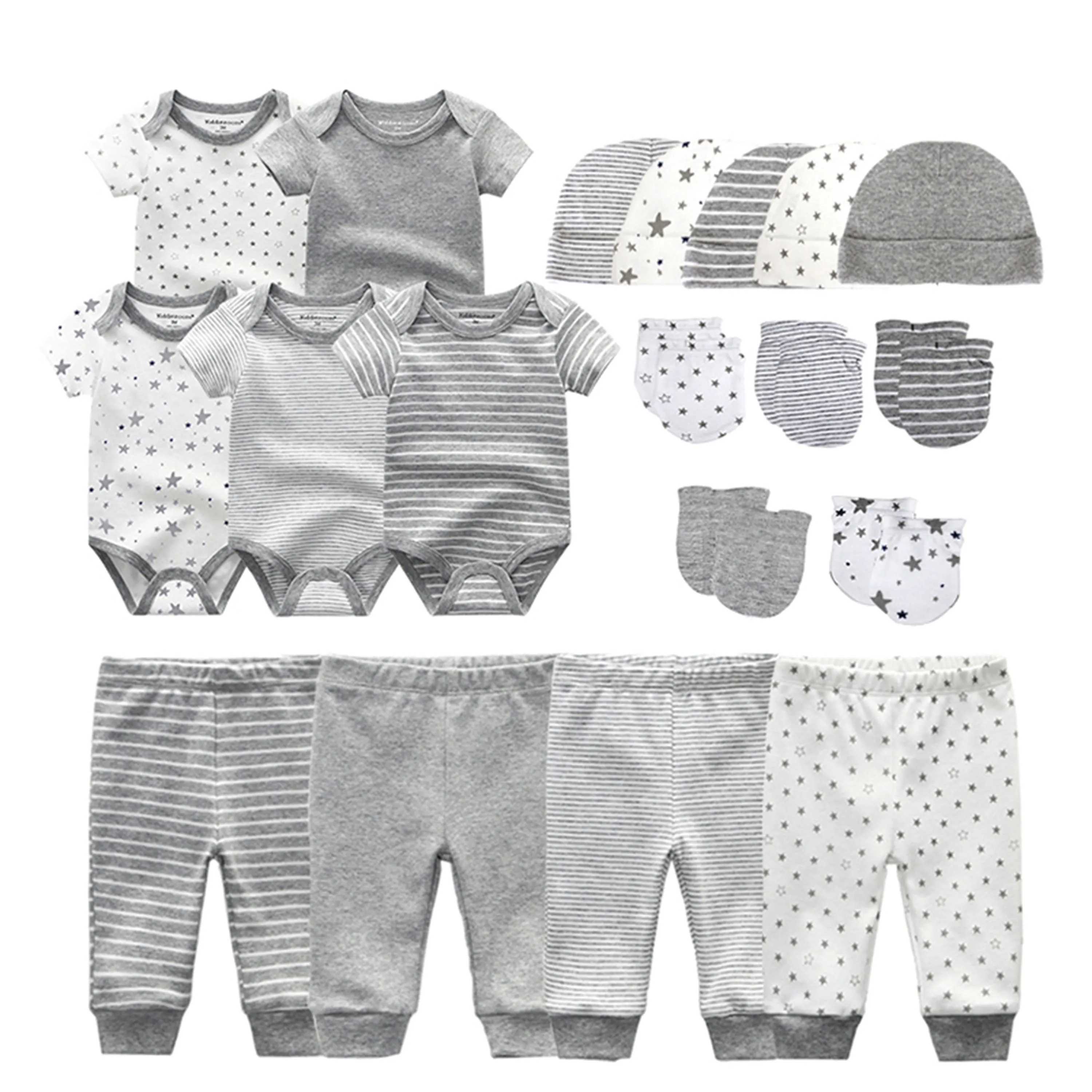 Kiddiezoom-Baby-Clothing-Sets-Newborn-Boy-Girl-Infant-Bodysuits-Pants ...