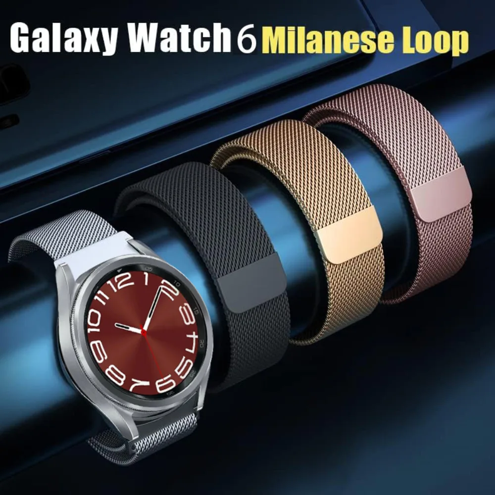 20mm Milanese Strap for Samsung Galaxy Watch 4 5 6 44mm 40mm Classic 42 20mm-milanese-strap-for-samsung-galaxy-watch-4-5-6-44mm-40mm-classic-42