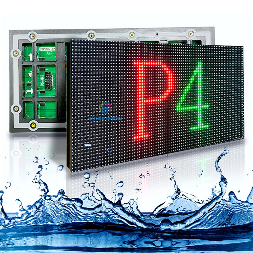 Led Video Wall Outdoor P4 320*160mm Panel 64x32 Pixels Rgb 3 In 1 P4 ...