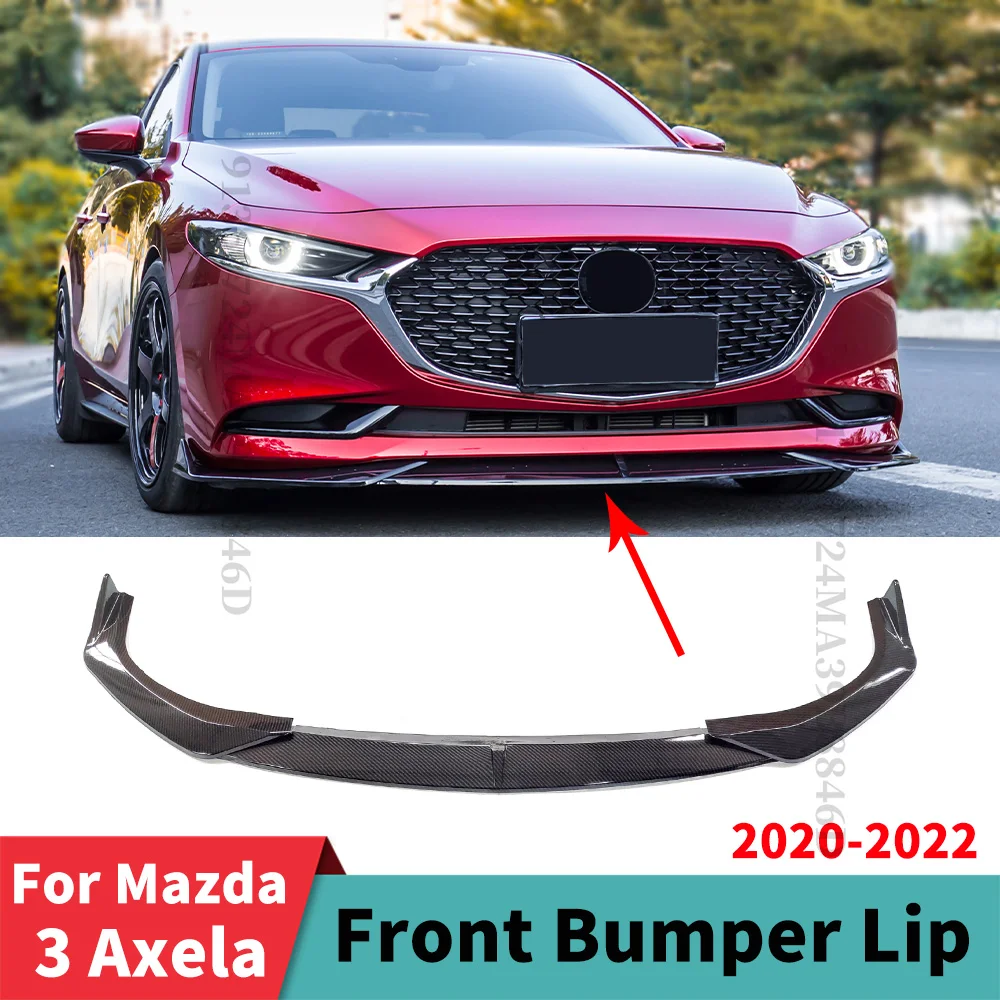 Front-Bumper-Lip-Lower-Chin-For-Mazda-3-Axela-2022-2021-2020-Sedan ...