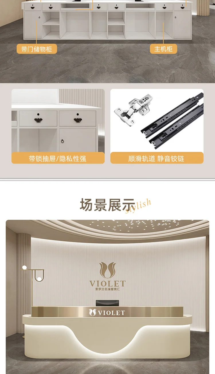 Cashier Podium Reception Desks Church Pulpit Hospital Hospital Office ...