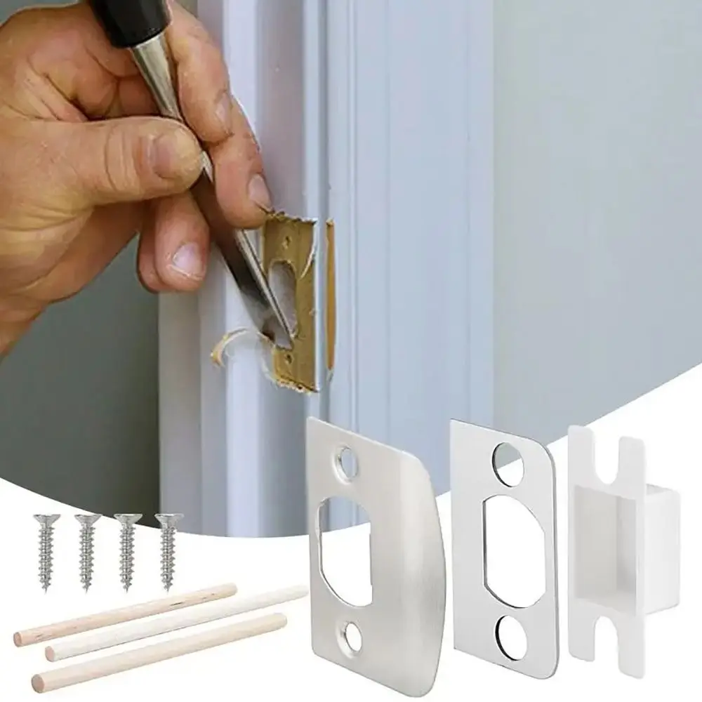 Standard-Size-Door-Strike-Plate-Universal-Multi-functional-Door-Latch ...