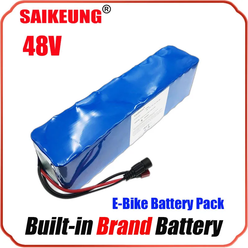 48V Li-ion Battery 20ah 1000w Akku 15ah 30ah 40ah 1500w Bateria Para ...